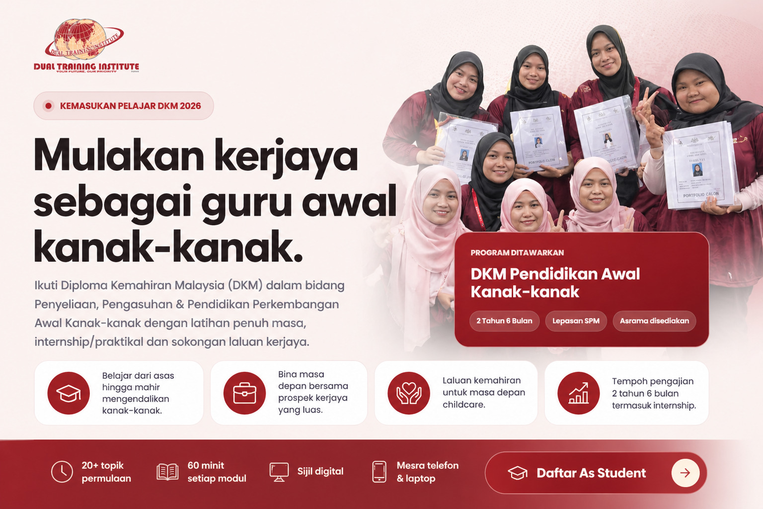 Dual Training Institute - DKM Pendidikan Awal Kanak-kanak